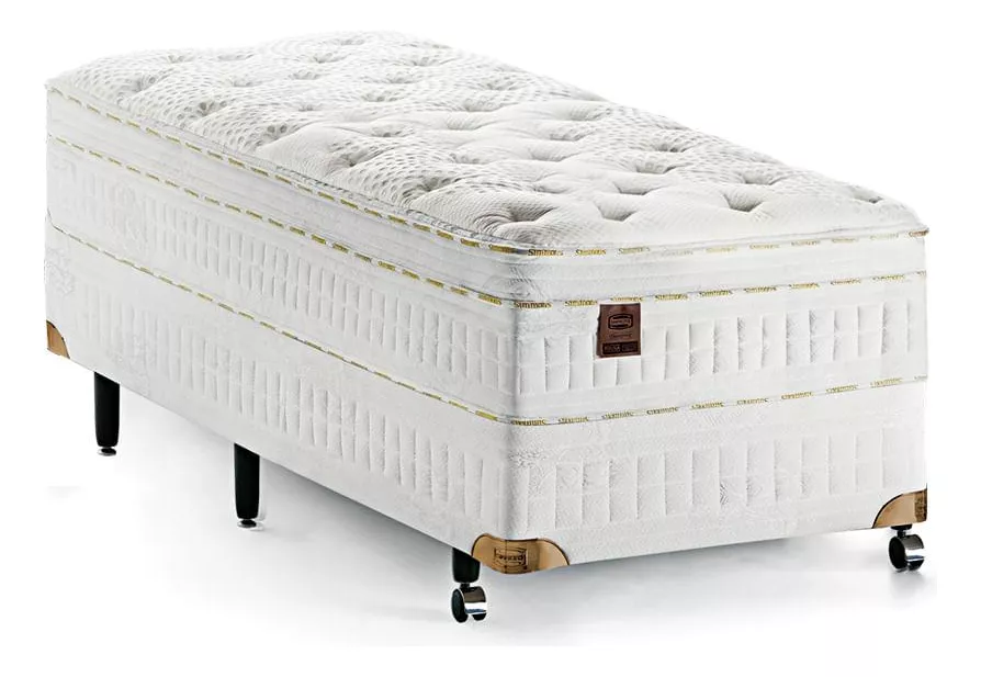 Conjunto Simmons Chelsea Solteiro Molas Ensacadas 096x203 É Bom VEJA AQUI Se Compensa Comprar ...